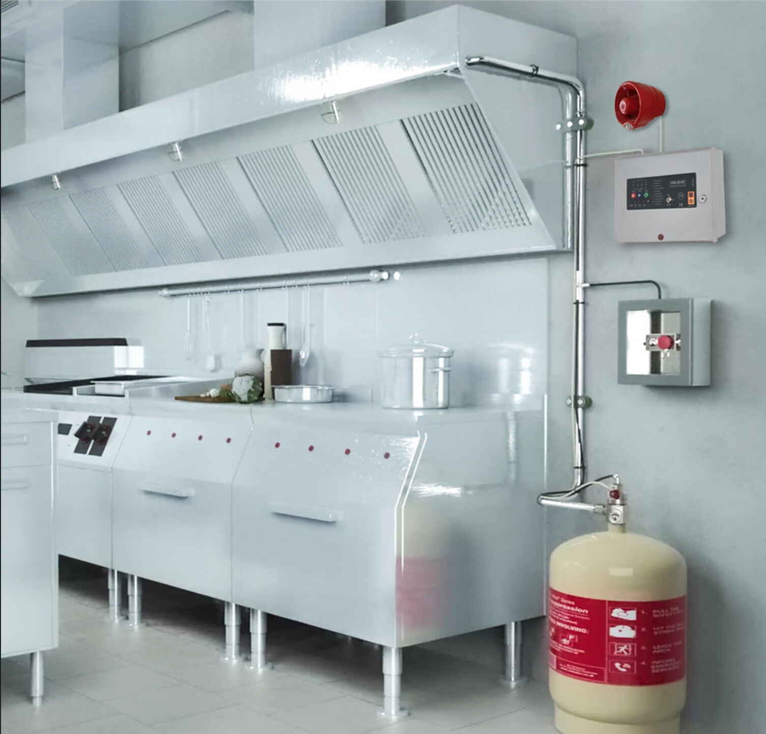Kitchen Fire Suppression Systems | Fire Queen Limited