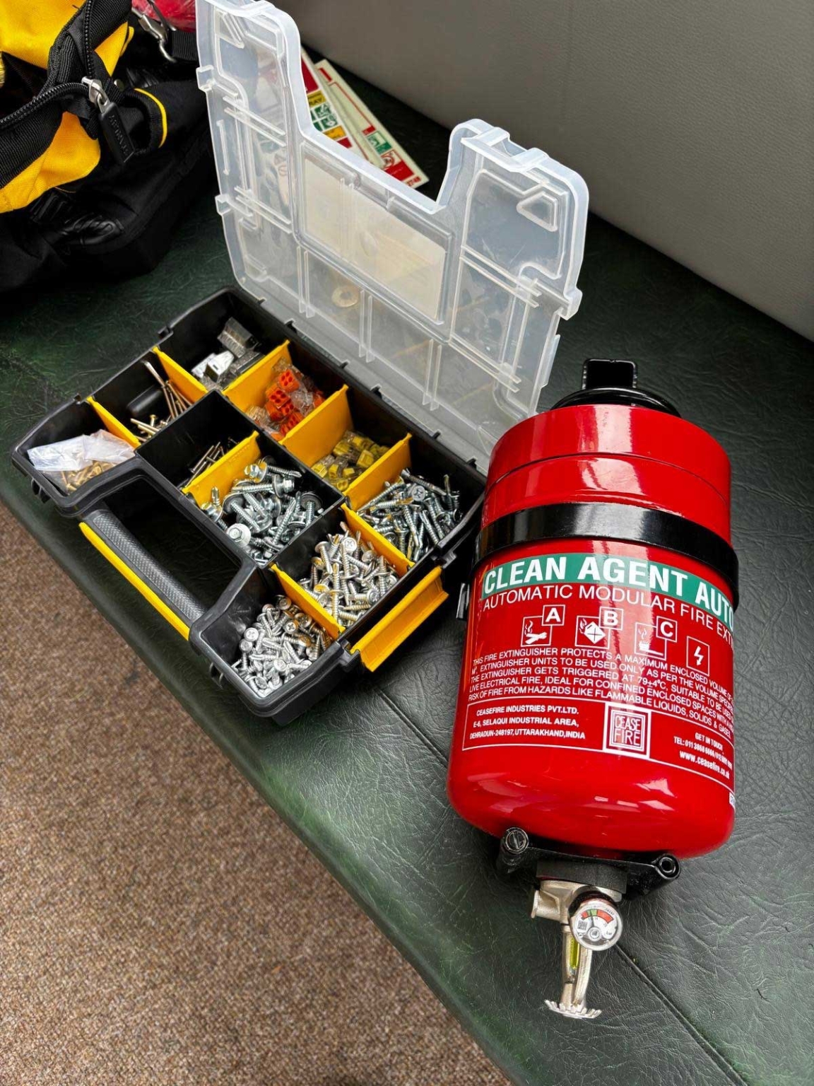 Automatic Clean Agent Extinguisher